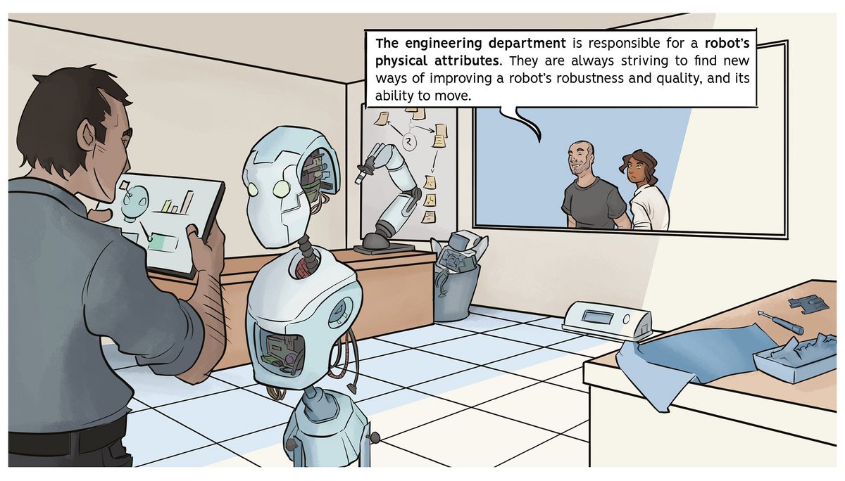 Science-Comic "Soziale Roboter" erschienen: Fakultät Medien